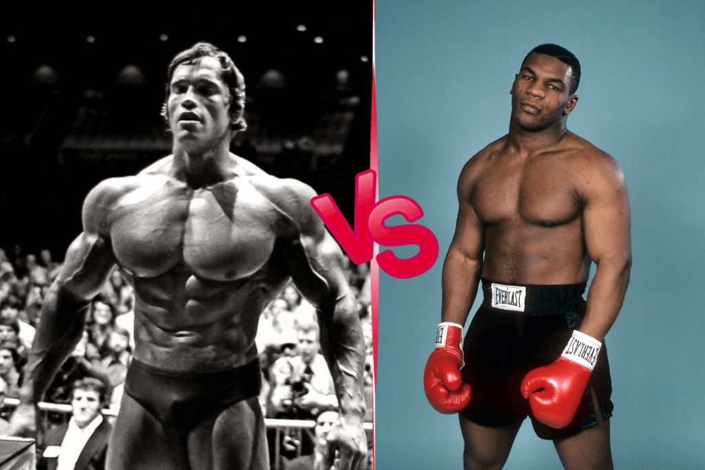 Arnold Schwarzenegger Vs Mike Tyson: Clash of Titans!