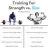 How to Train for Strength Not Size: Unleash Power